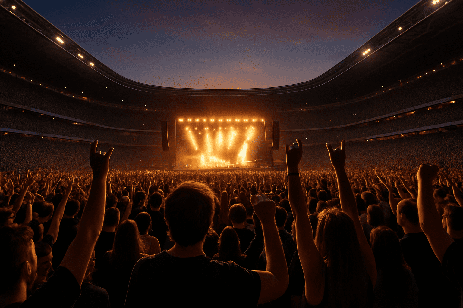 How To Survive A Stadium Rock Show: 11 Tips For First-Timers | haynz.com